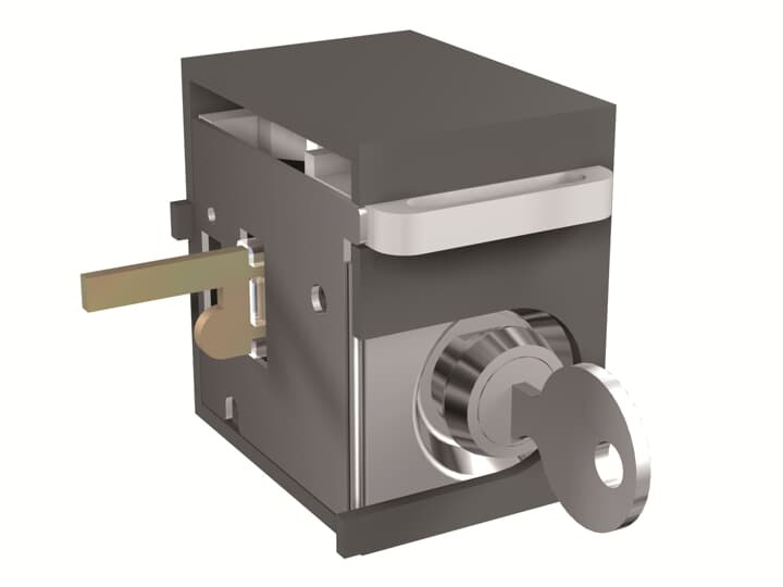 ABB KL-D FP W XT2-XT4 KEY LOCK SEV. KL-D FP - UNI ELEKTRO Online-Shop