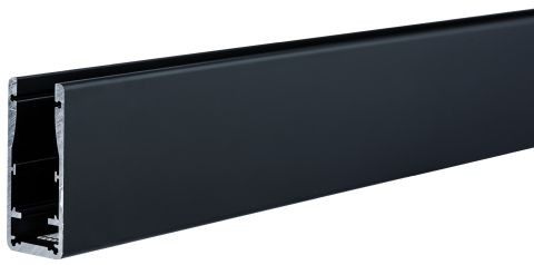 RUTEC 68869 Alu Profil Handlauf 3 Meter schwar - UNI ELEKTRO Online-Shop